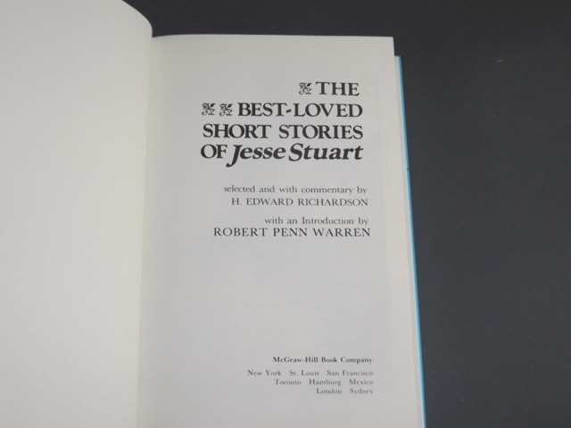 Collection of Jesse Stuart Books, One Signed | EBTH