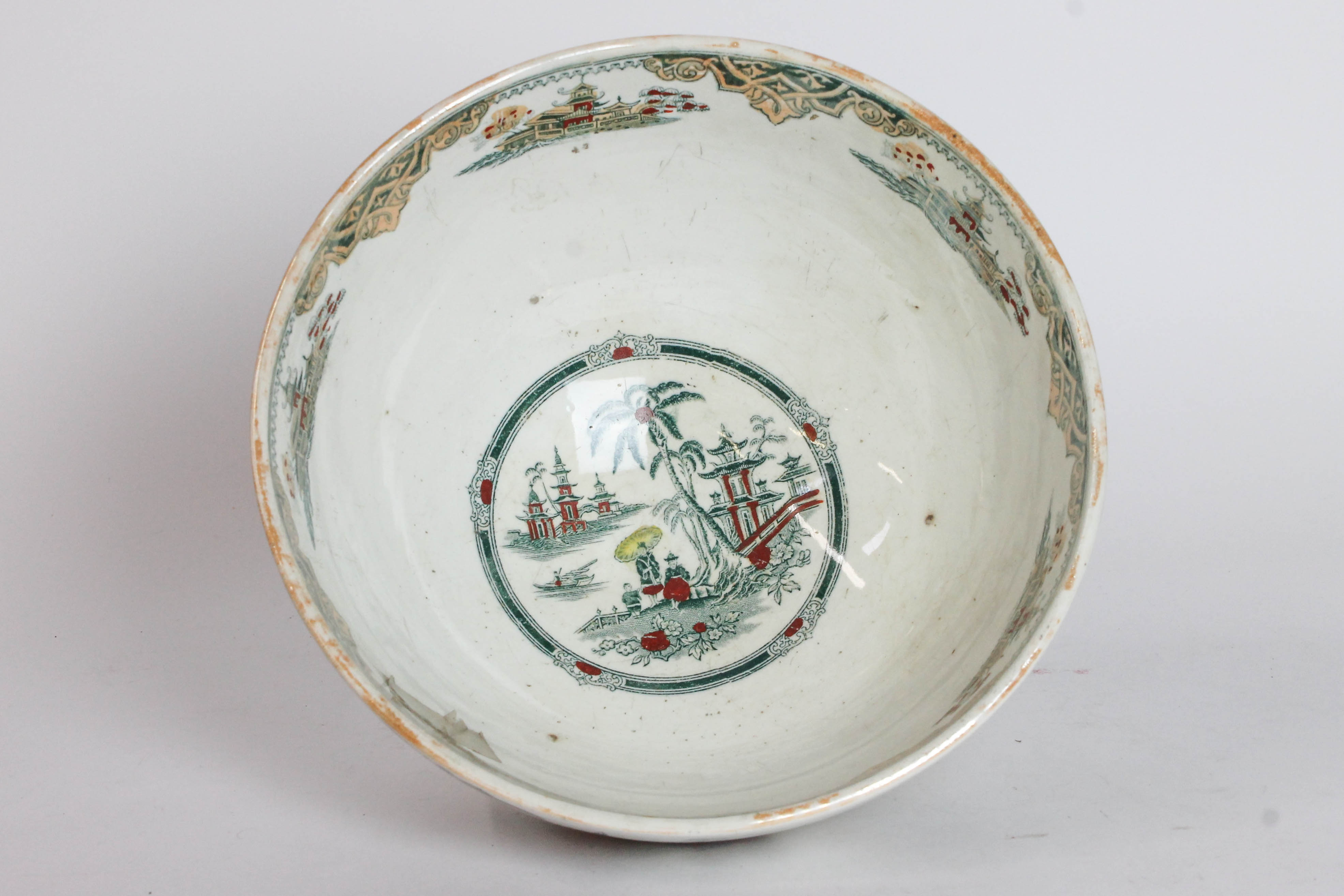 Antique Petrus Regout & Co. Bowl in HONC Pattern | EBTH