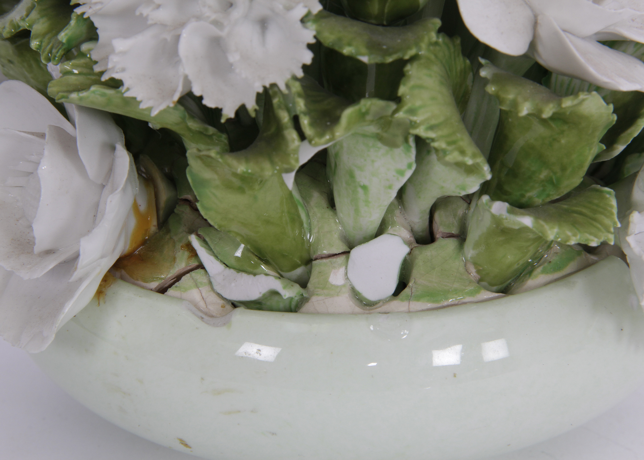 Best Bone Denton China Flower Sculpture | EBTH