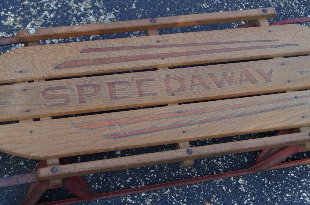 Vintage "Speedaway" Sled | EBTH