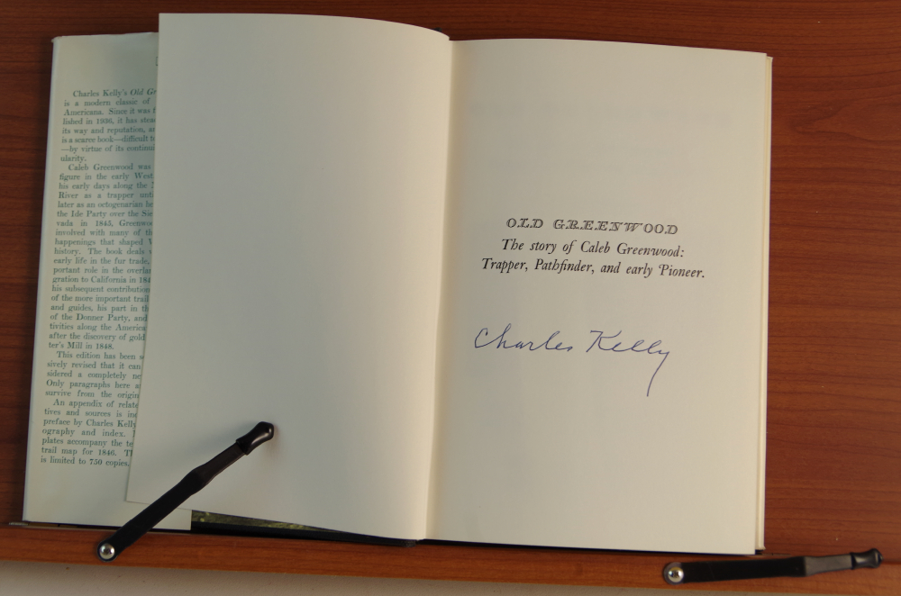 "Old Greenwood" Signed by Author Charles Kelly | EBTH