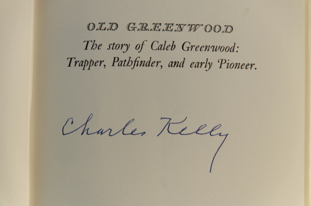 "Old Greenwood" Signed by Author Charles Kelly | EBTH