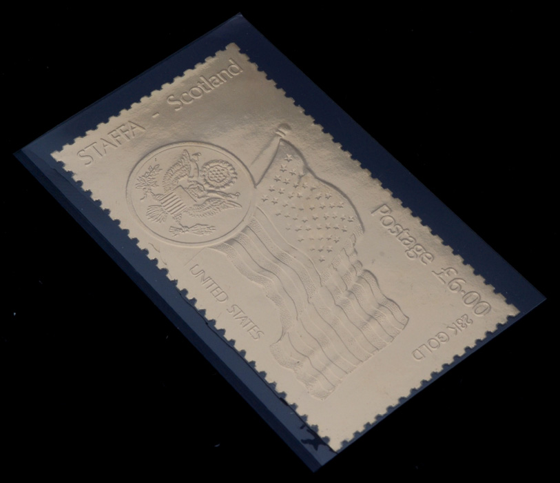 The Gold Nations of the World Gold Stamp Issue Set | EBTH