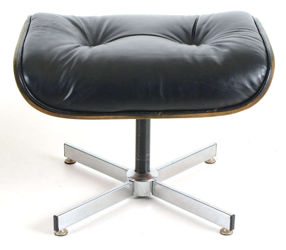 Selig Manufacturing Co. Eames Style Chair and Ottoman | EBTH