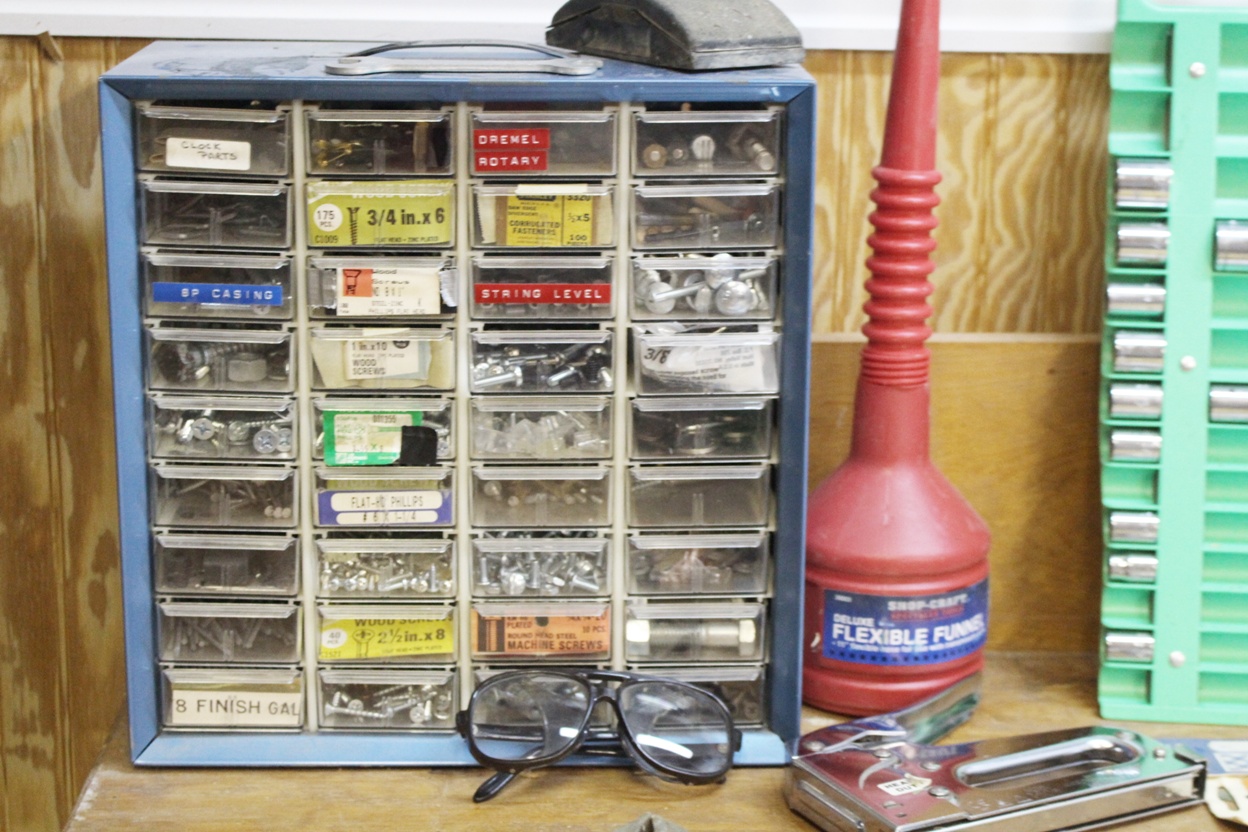 Huge Hand Tool Collection and Organizer Plus Peg Hooks | EBTH