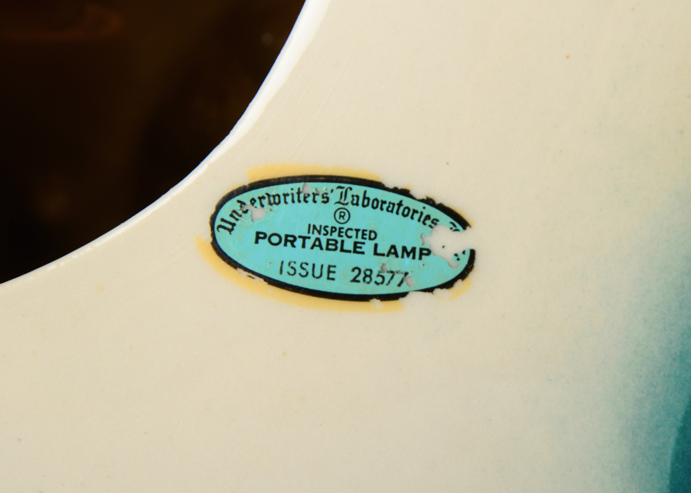 Mid-Century Covered Wagon Television Lamp | EBTH