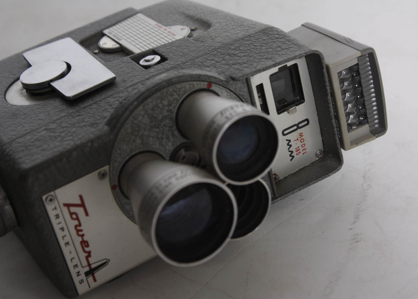 Vintage Tower Triple Lens 8mm Movie Camera | EBTH