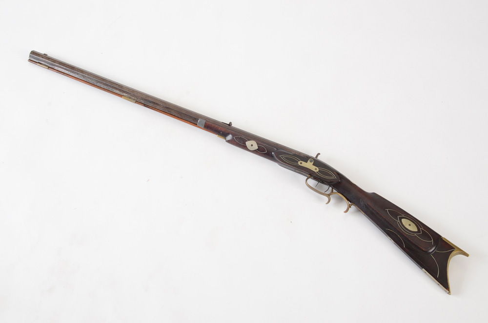 Rare Samuel Carper Signed and Numbered Half Stock Rifle | EBTH
