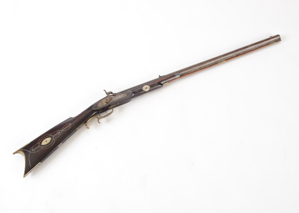 Rare Samuel Carper Signed and Numbered Half Stock Rifle | EBTH