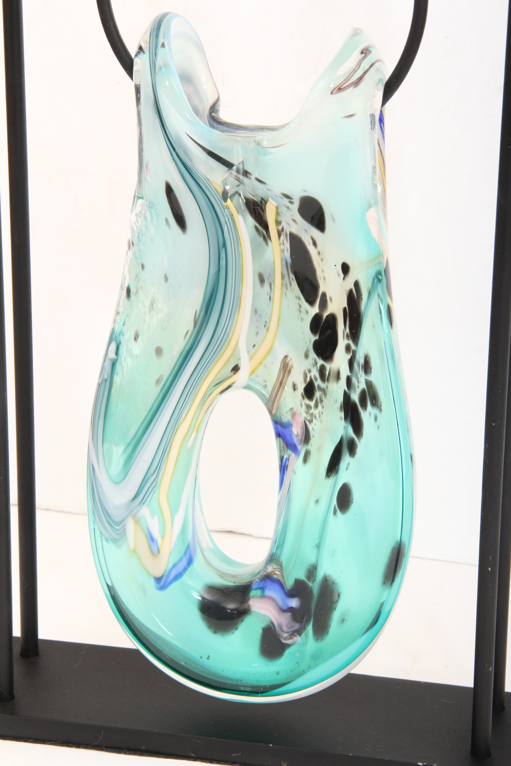 Original Homer James Yarrito Art Glass Sculpture | EBTH