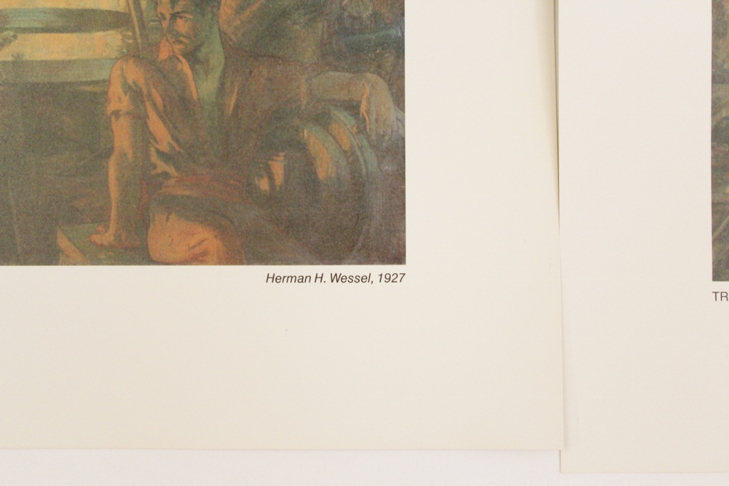 Group of Four Herman H. Wessel Prints | EBTH