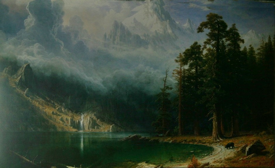 Print of Albert Bierstadt's Mt Corcoran | EBTH