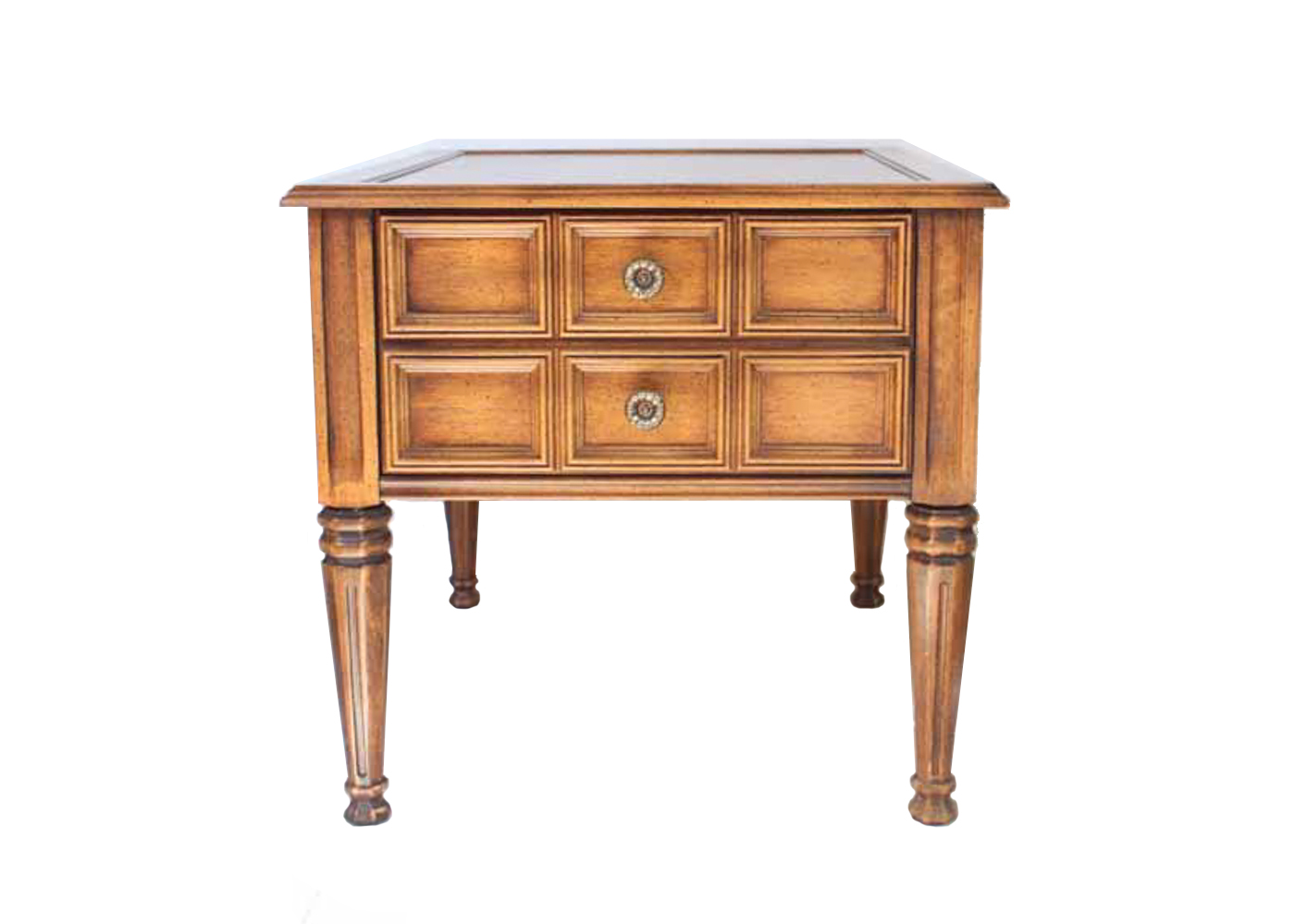 Wooden Panel Side Table | EBTH