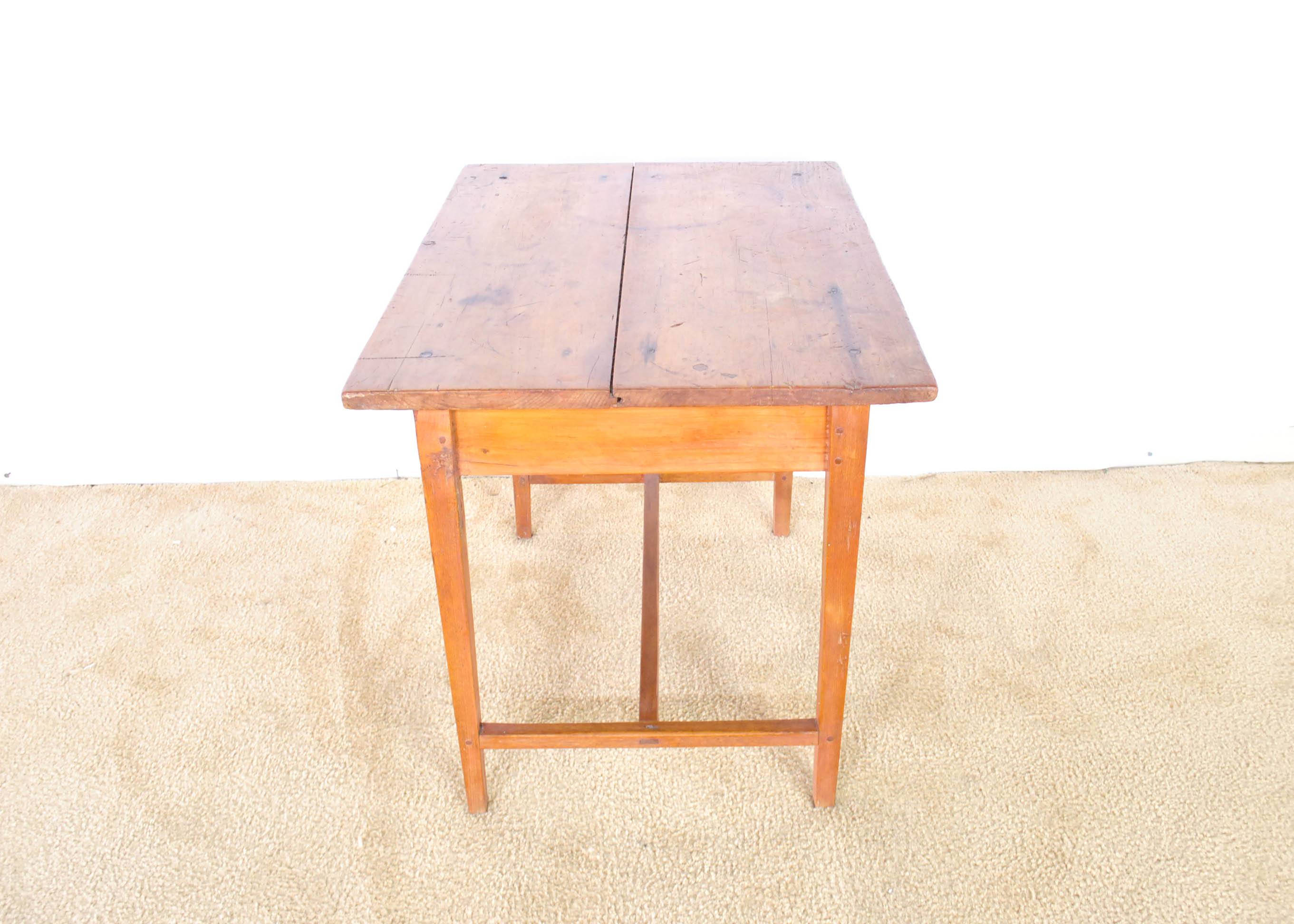 Primitive Pine Kitchen Work Table | EBTH