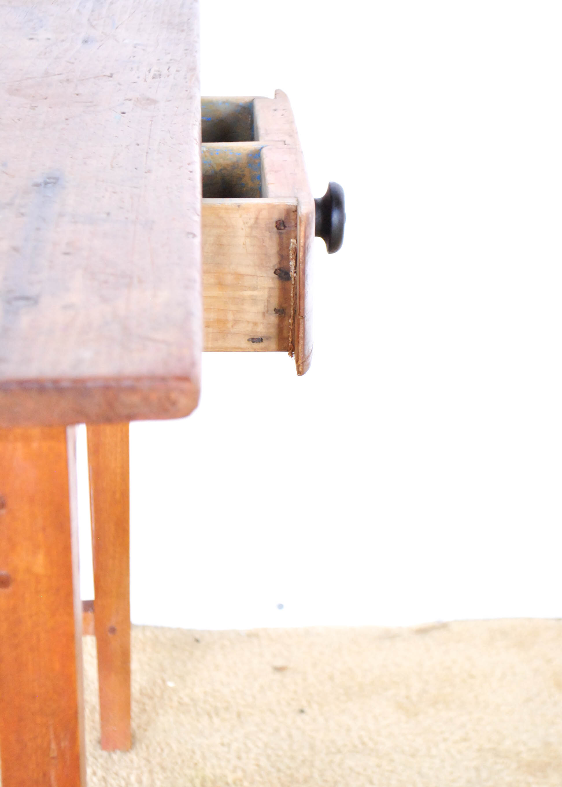 Primitive Pine Kitchen Work Table | EBTH