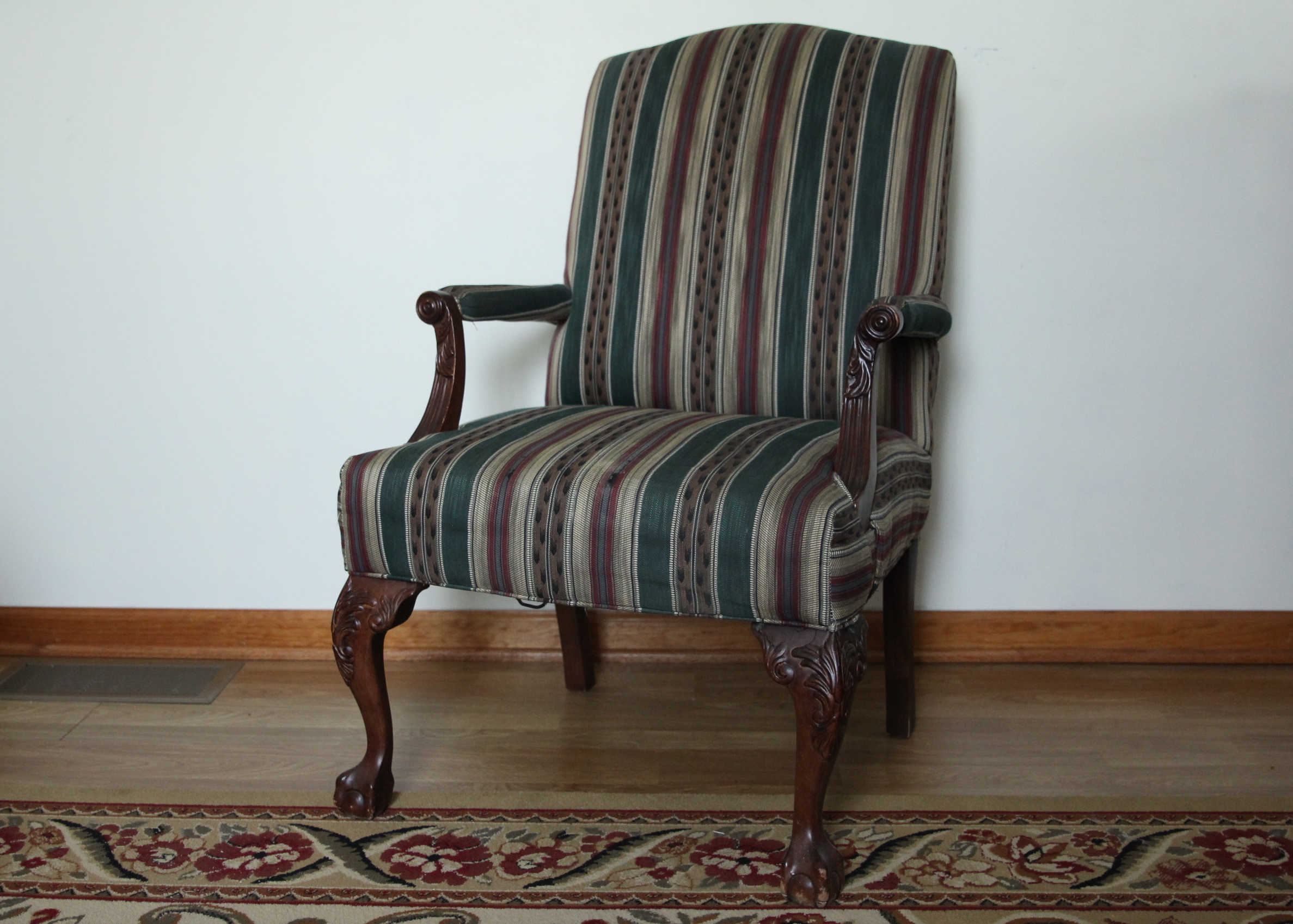 Martha Washington Style Arm Chair | EBTH