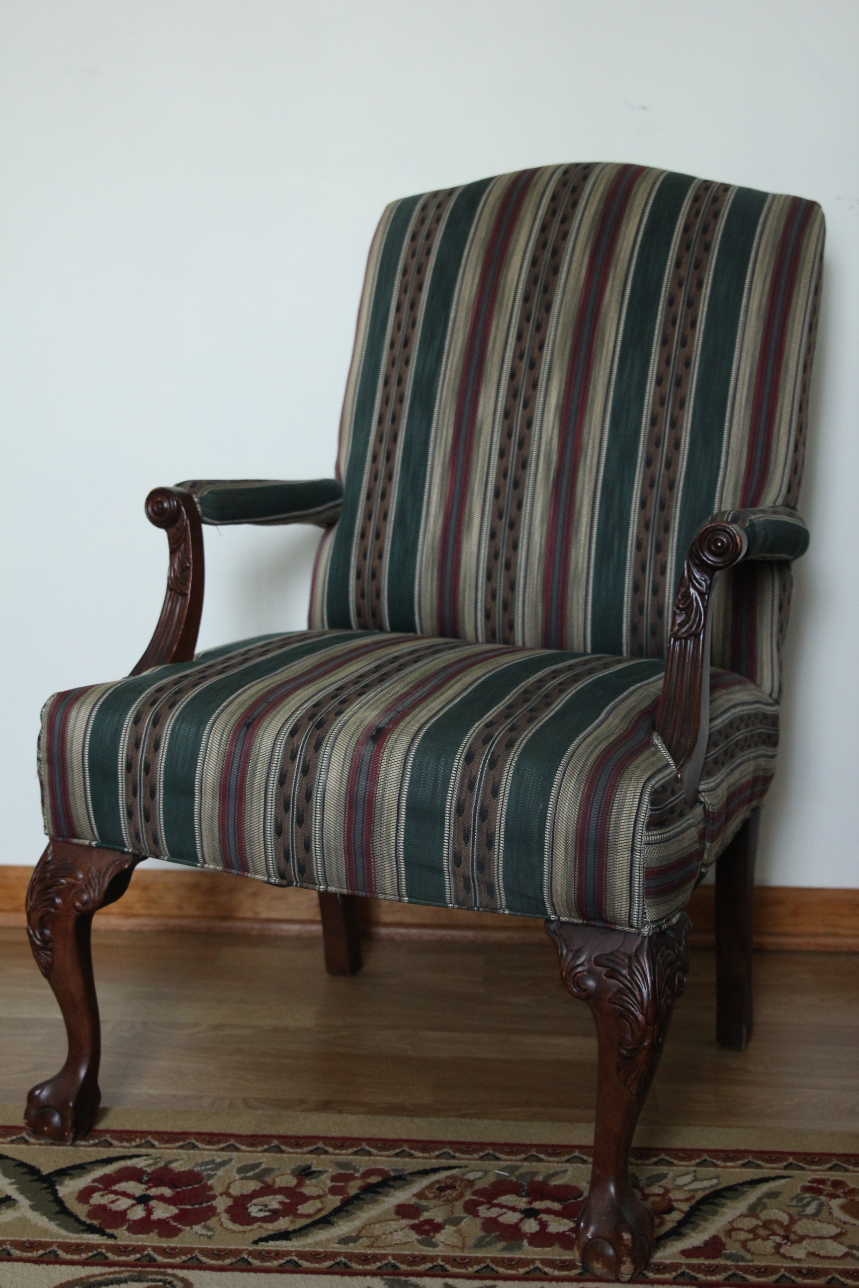 Martha Washington Style Arm Chair | EBTH