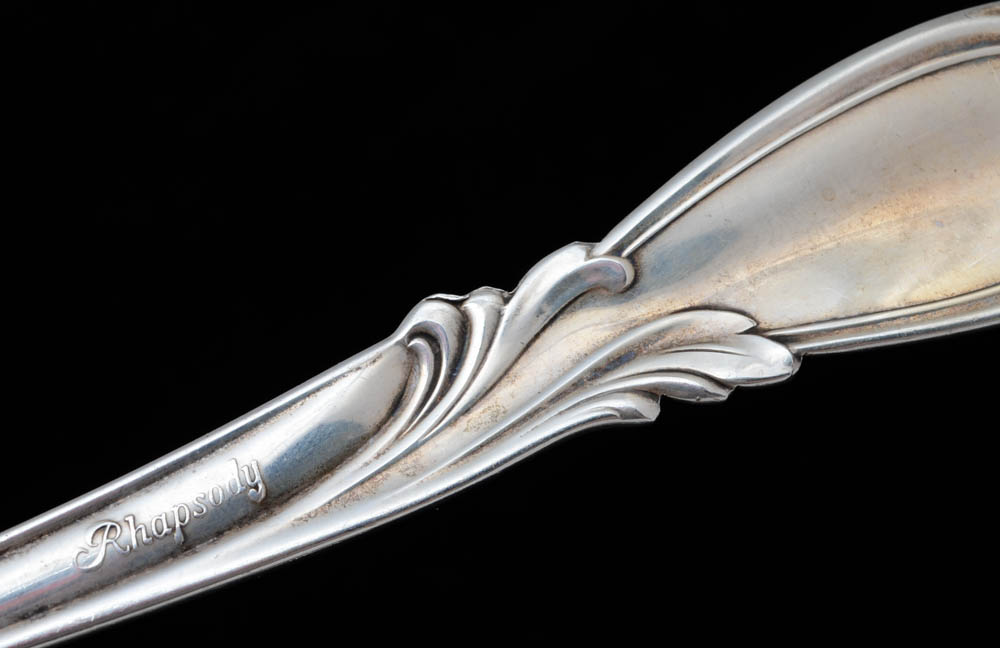International Silver "Rhapsody" Sterling Silver Flatware Set | EBTH
