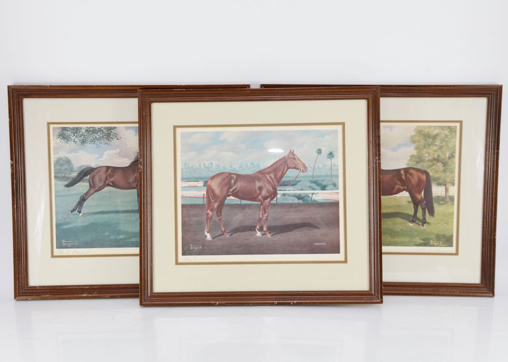Allen Brewer Horse Prints | EBTH