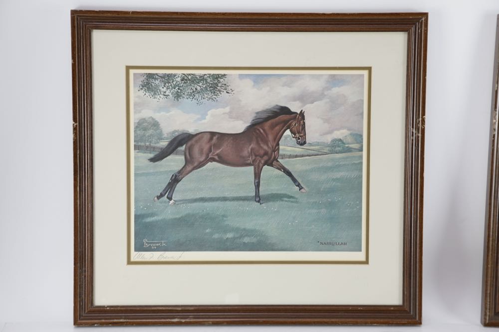 Allen Brewer Horse Prints | EBTH