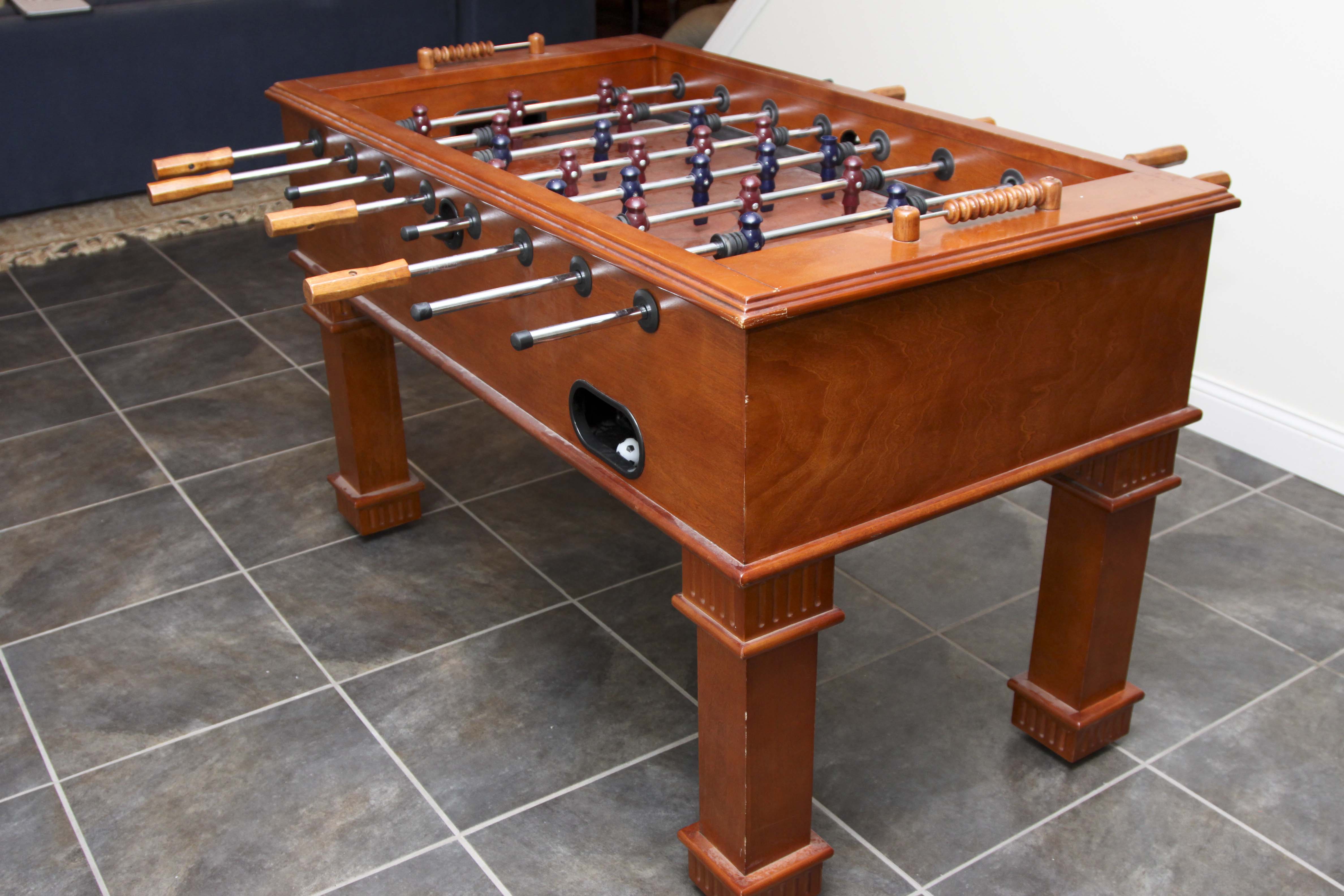 Wood Foosball Table | EBTH