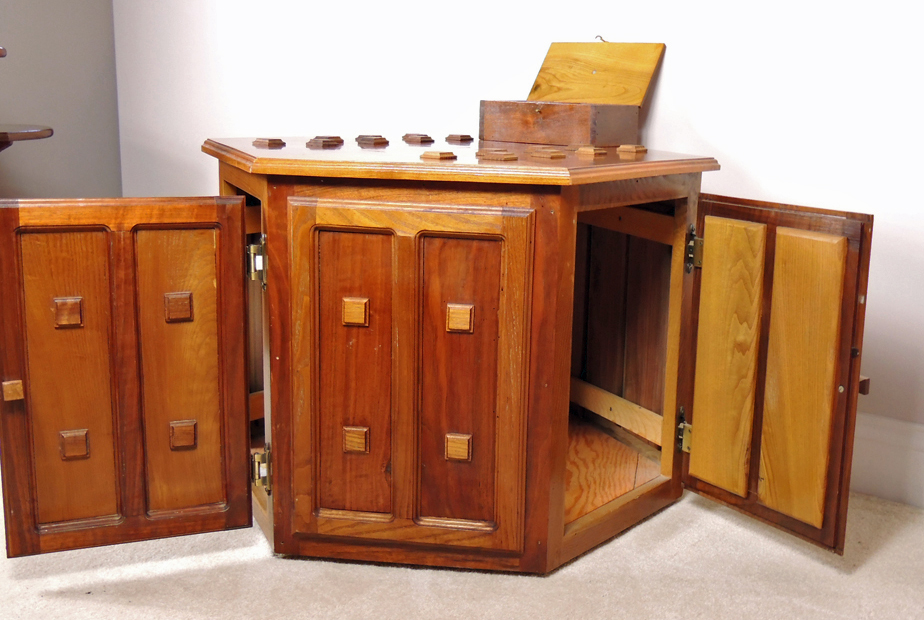 Handcrafted Octagon Game Table | EBTH