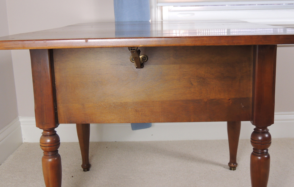 Brandt Cherry Drop Leaf Side Table | EBTH