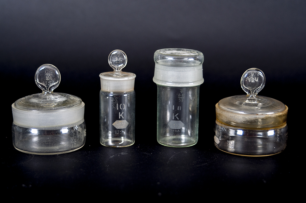 Vintage laboratory bottles | EBTH