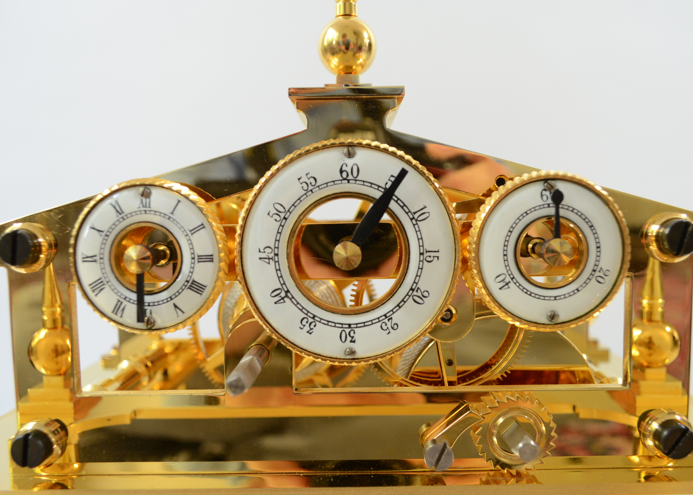 Gold Plated Congreve Rolling Ball Clock | EBTH