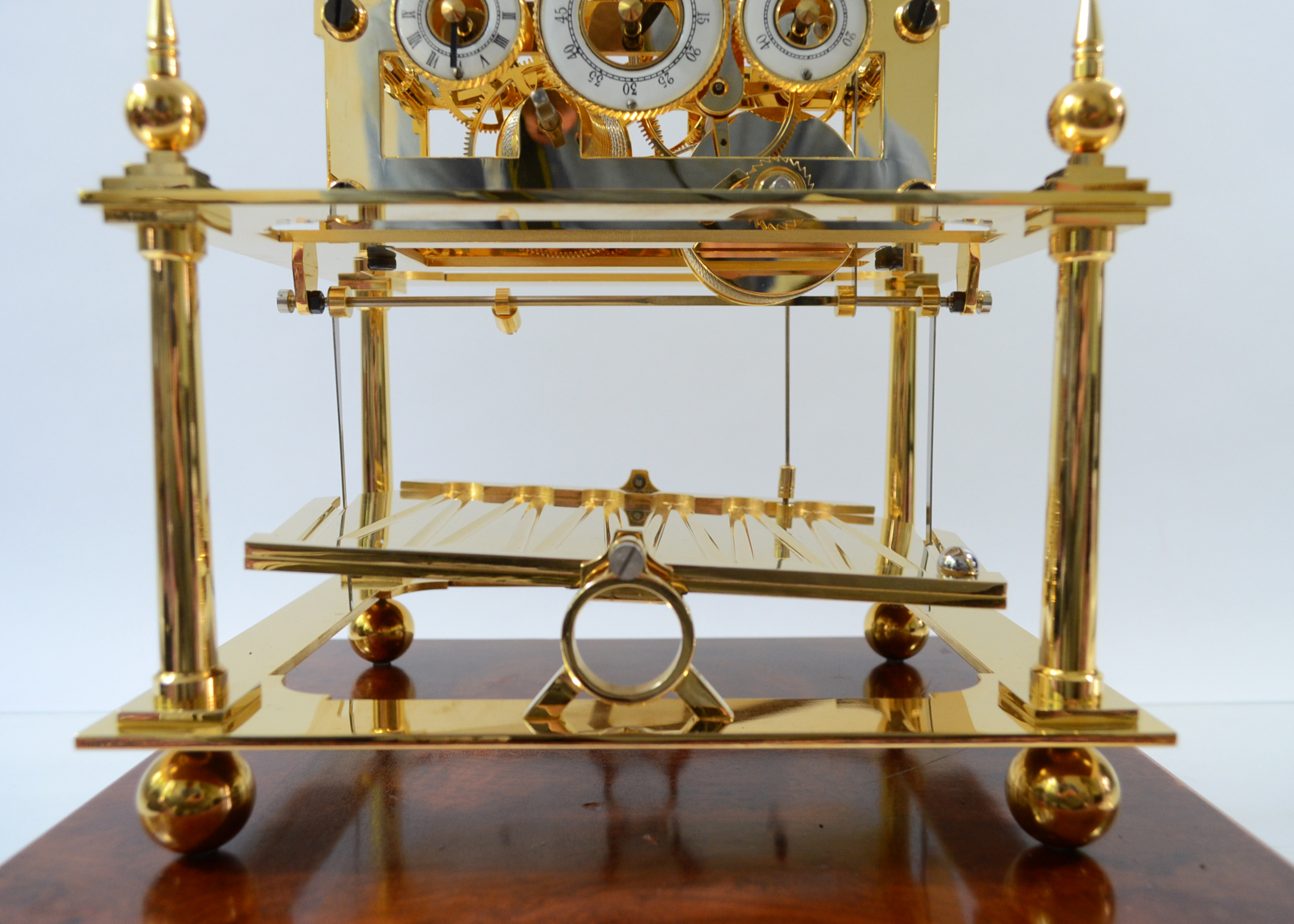 Gold Plated Congreve Rolling Ball Clock | EBTH