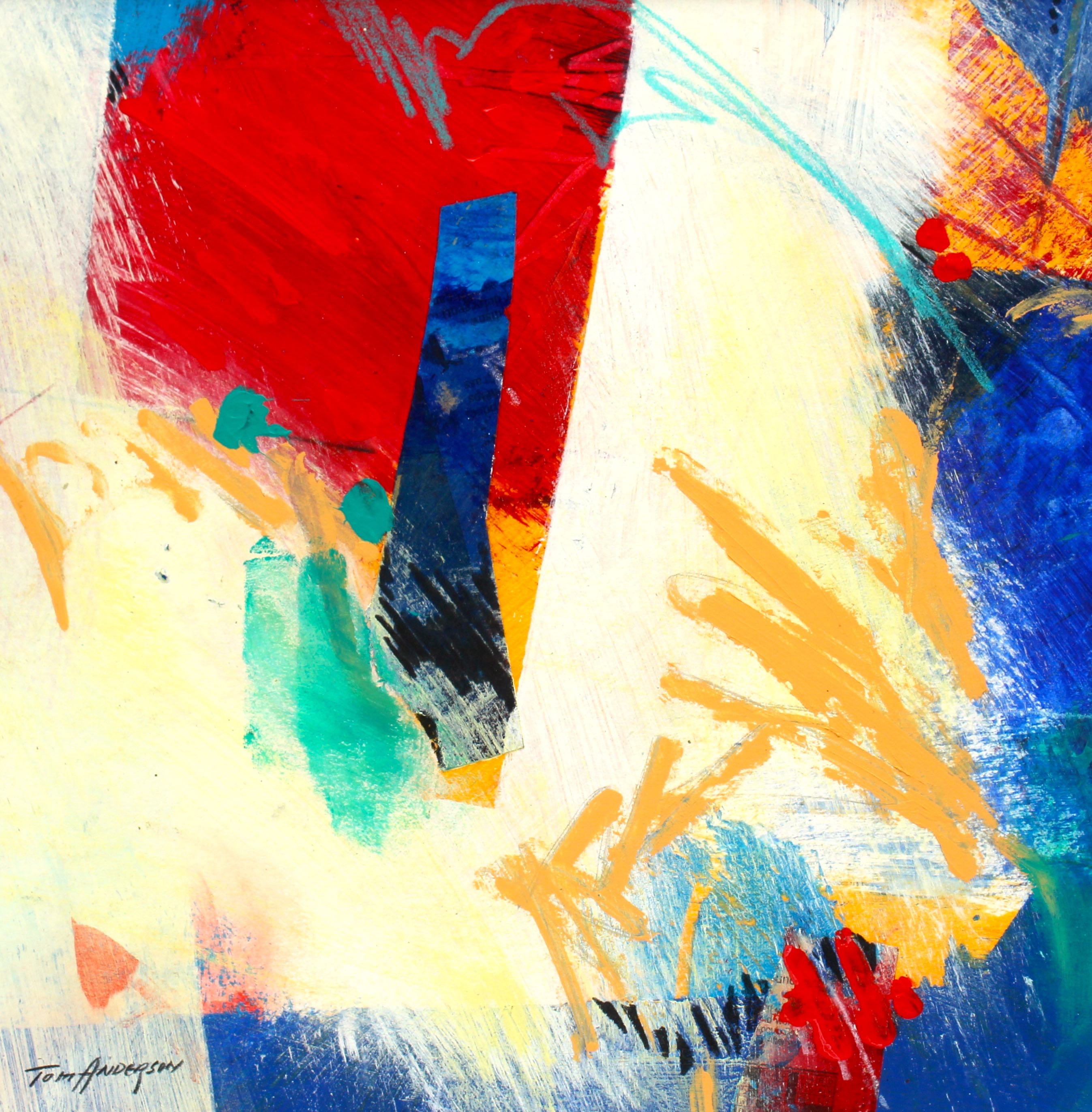 Tom Anderson Abstract Acrylic Painting | EBTH