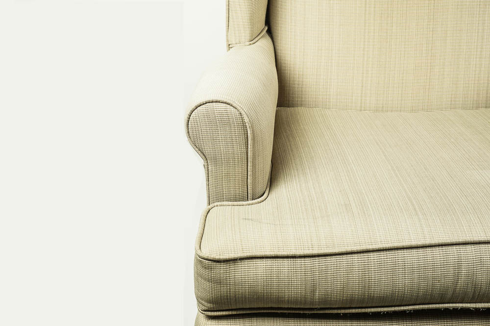 Broyhill Wingback Upholstered Chair | EBTH