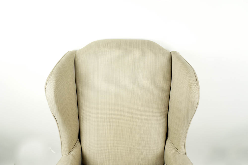 Broyhill Wingback Upholstered Chair | EBTH
