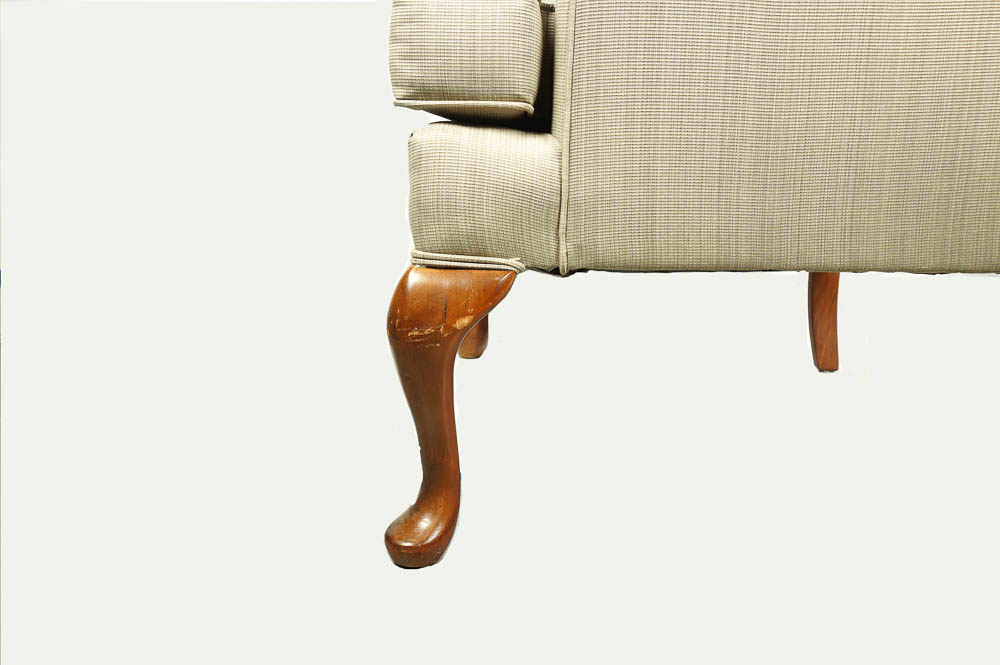 Broyhill Wingback Upholstered Chair | EBTH