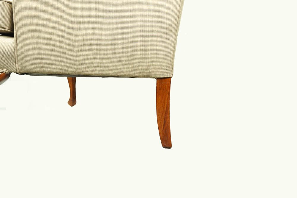 Broyhill Wingback Upholstered Chair | EBTH