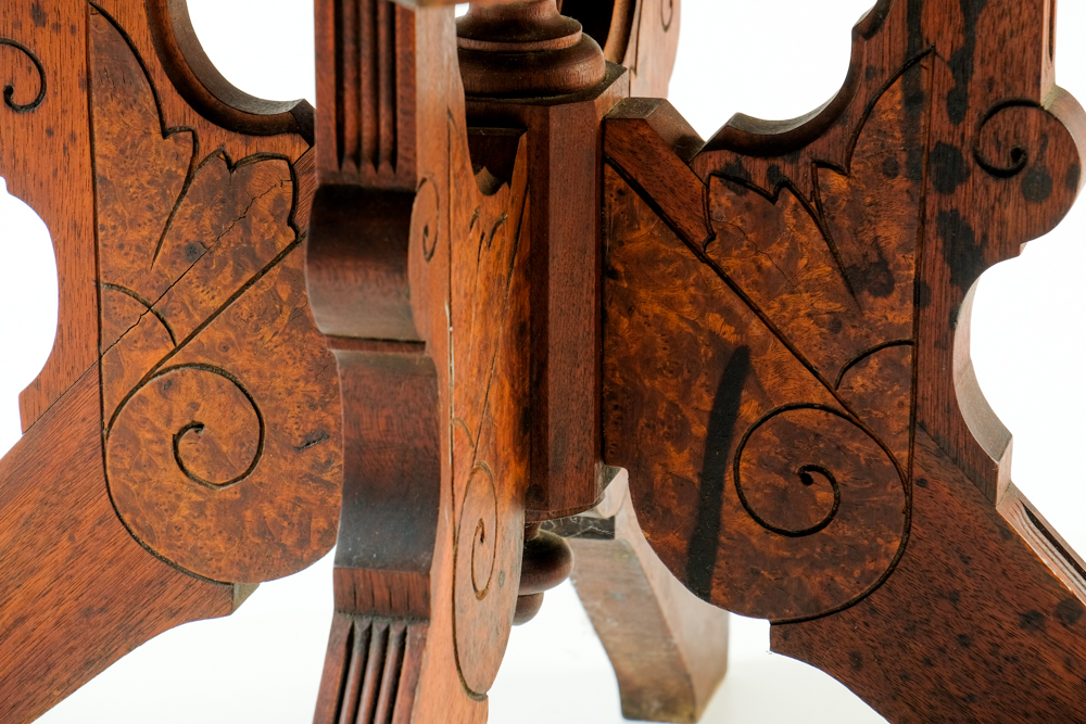 Marble Top Victorian Eastlake Coffee Table | EBTH