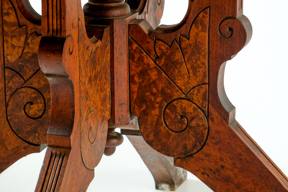 Marble Top Victorian Eastlake Coffee Table | EBTH