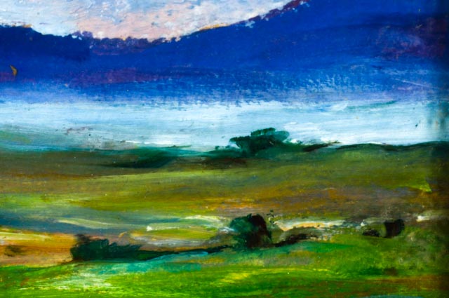 Original Alma Knauber "Shower in New Mexico" Oil Painting | EBTH