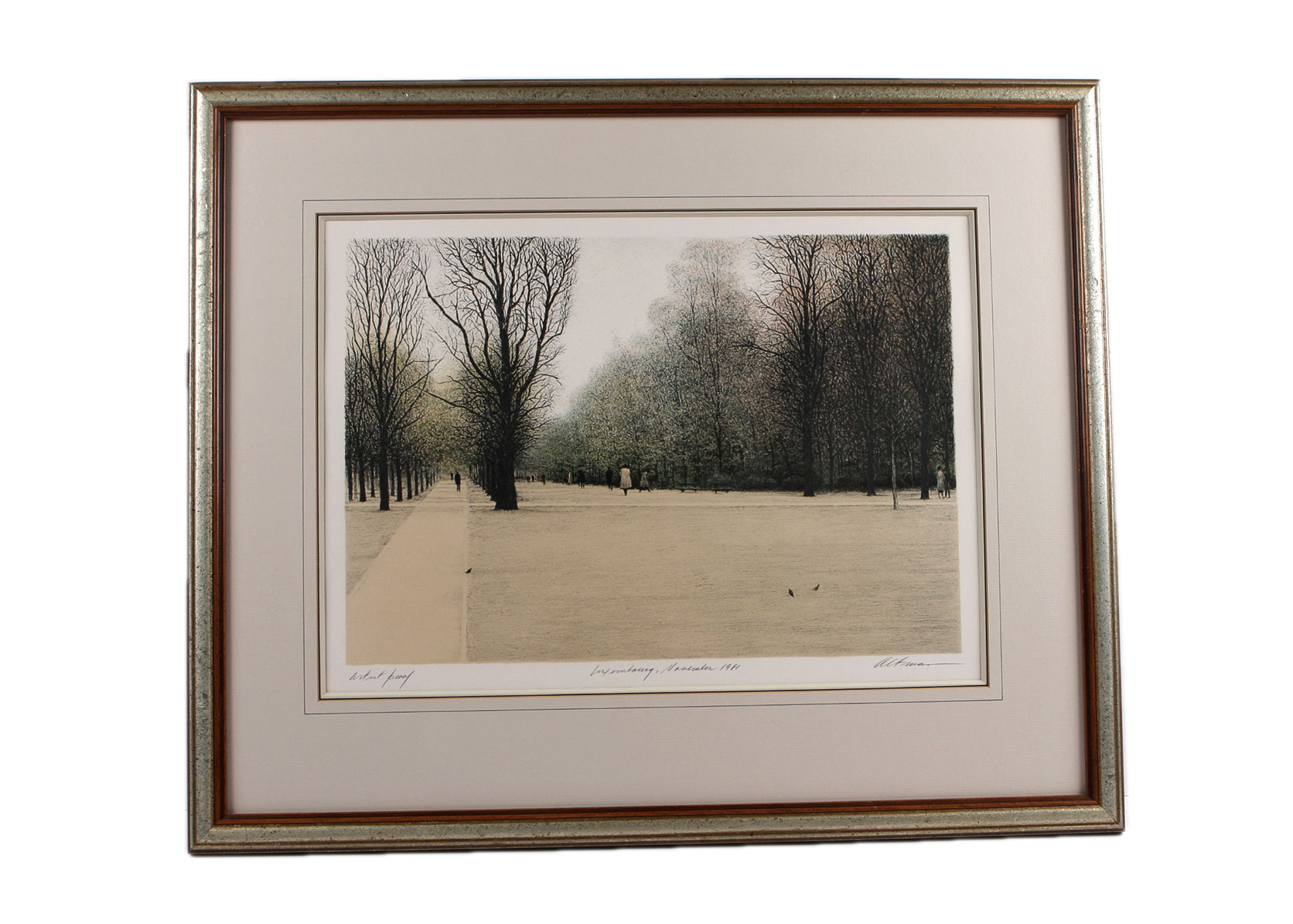 Harold Altman Artist's Proof, "Luxembourg, November 1981" | EBTH