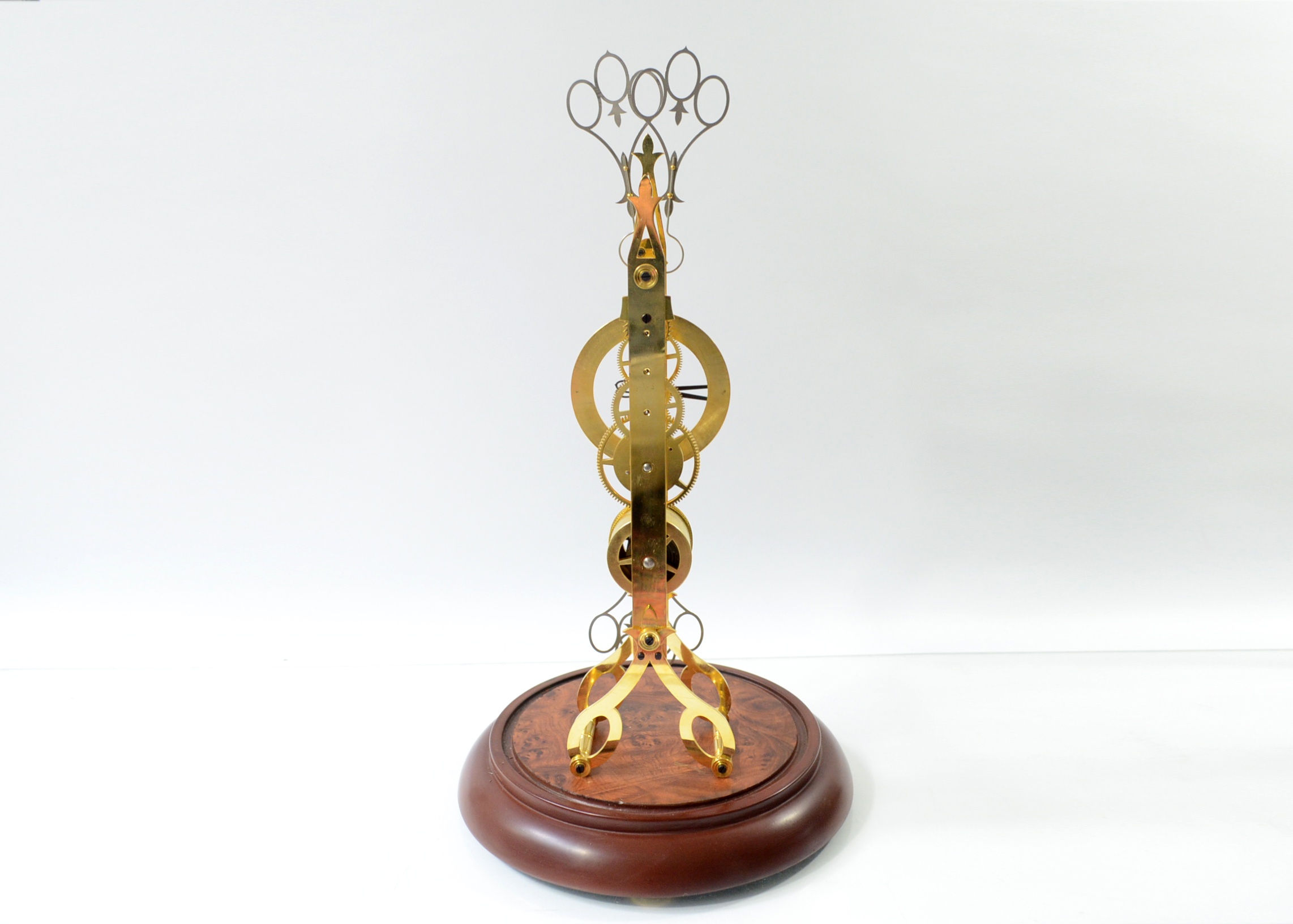 Scissors Pendulum Skeleton Clock | EBTH