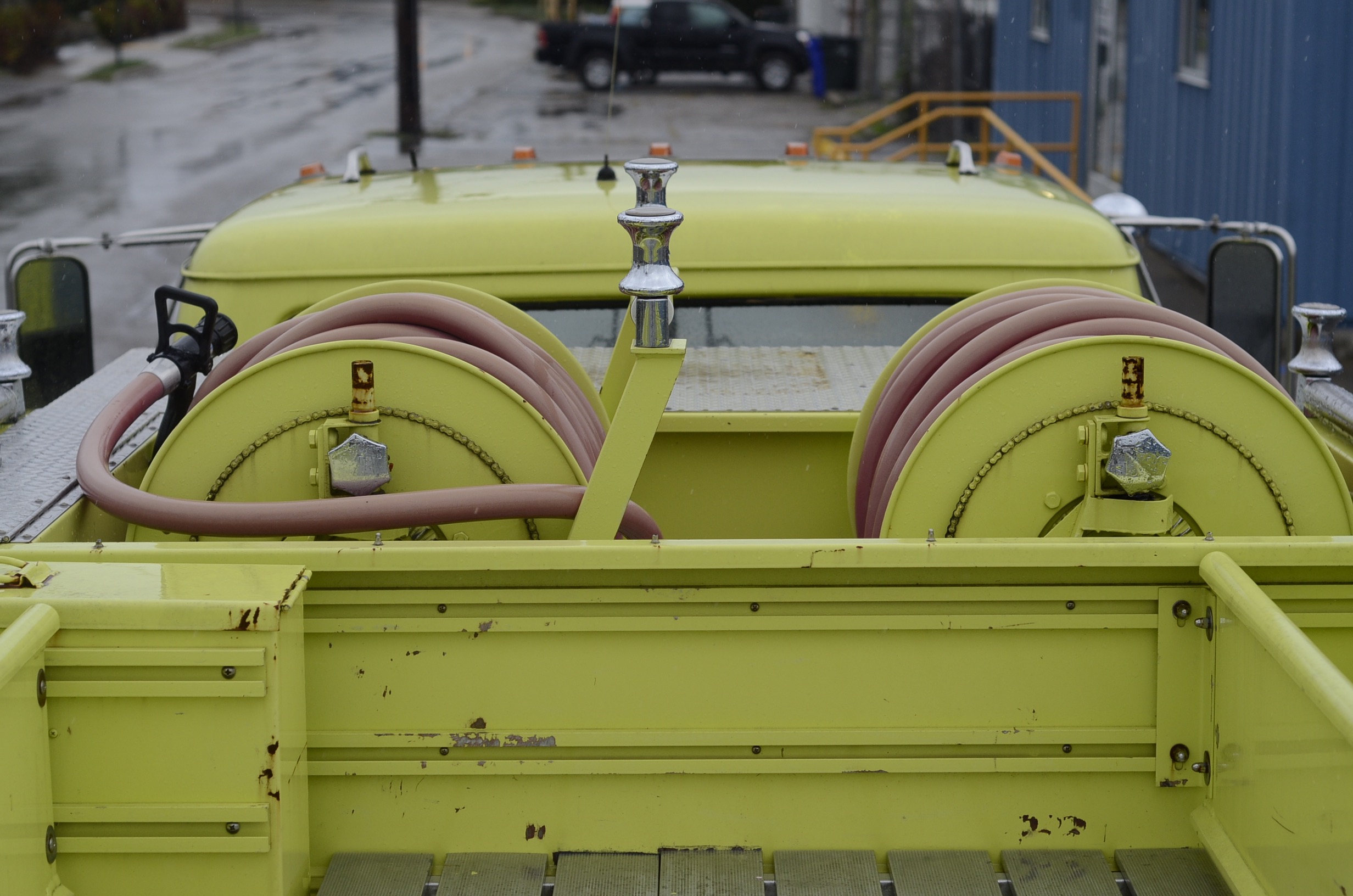 1985 Ford Chartreuse Fire Truck | EBTH