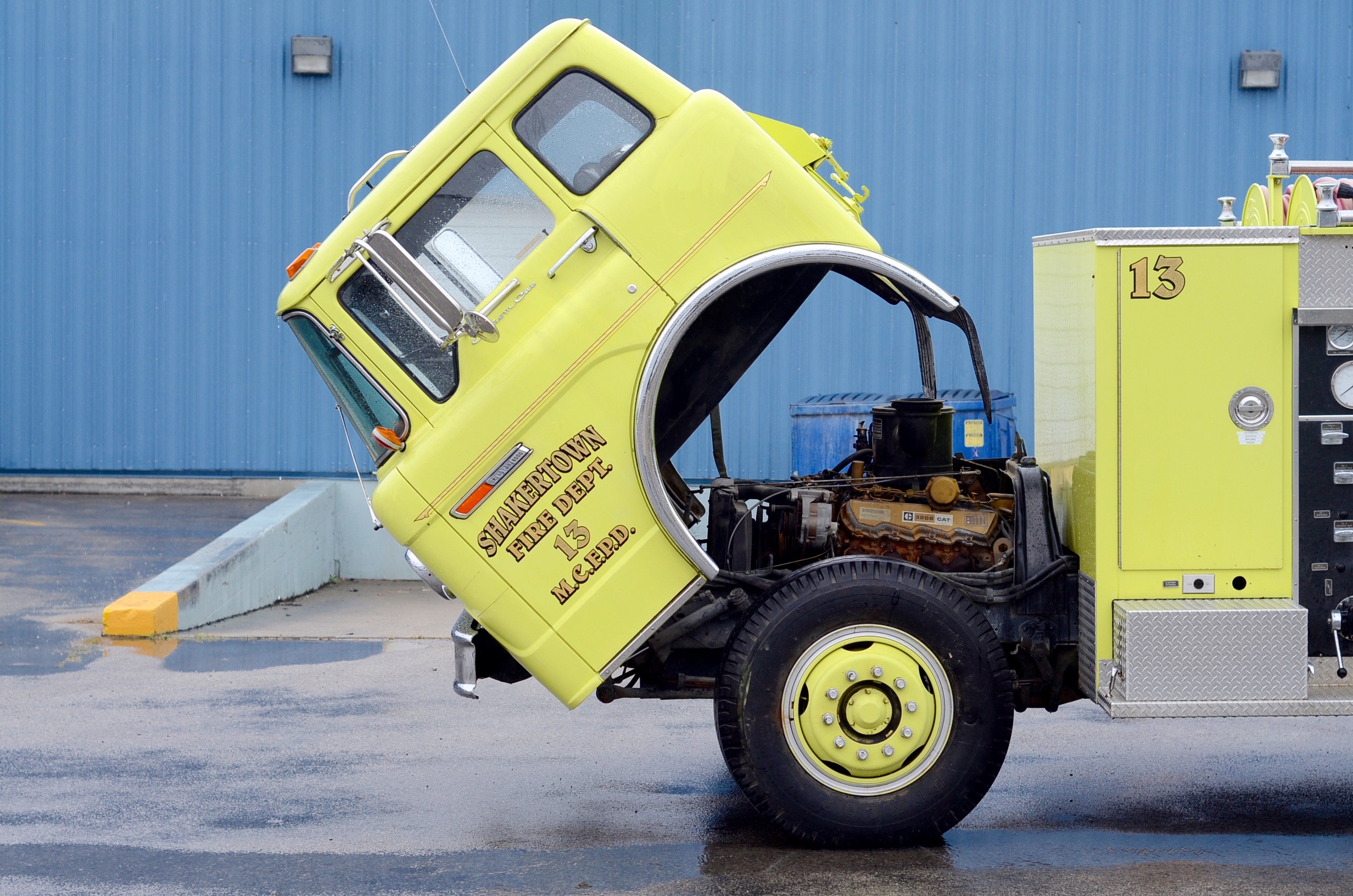 1985 Ford Chartreuse Fire Truck | EBTH