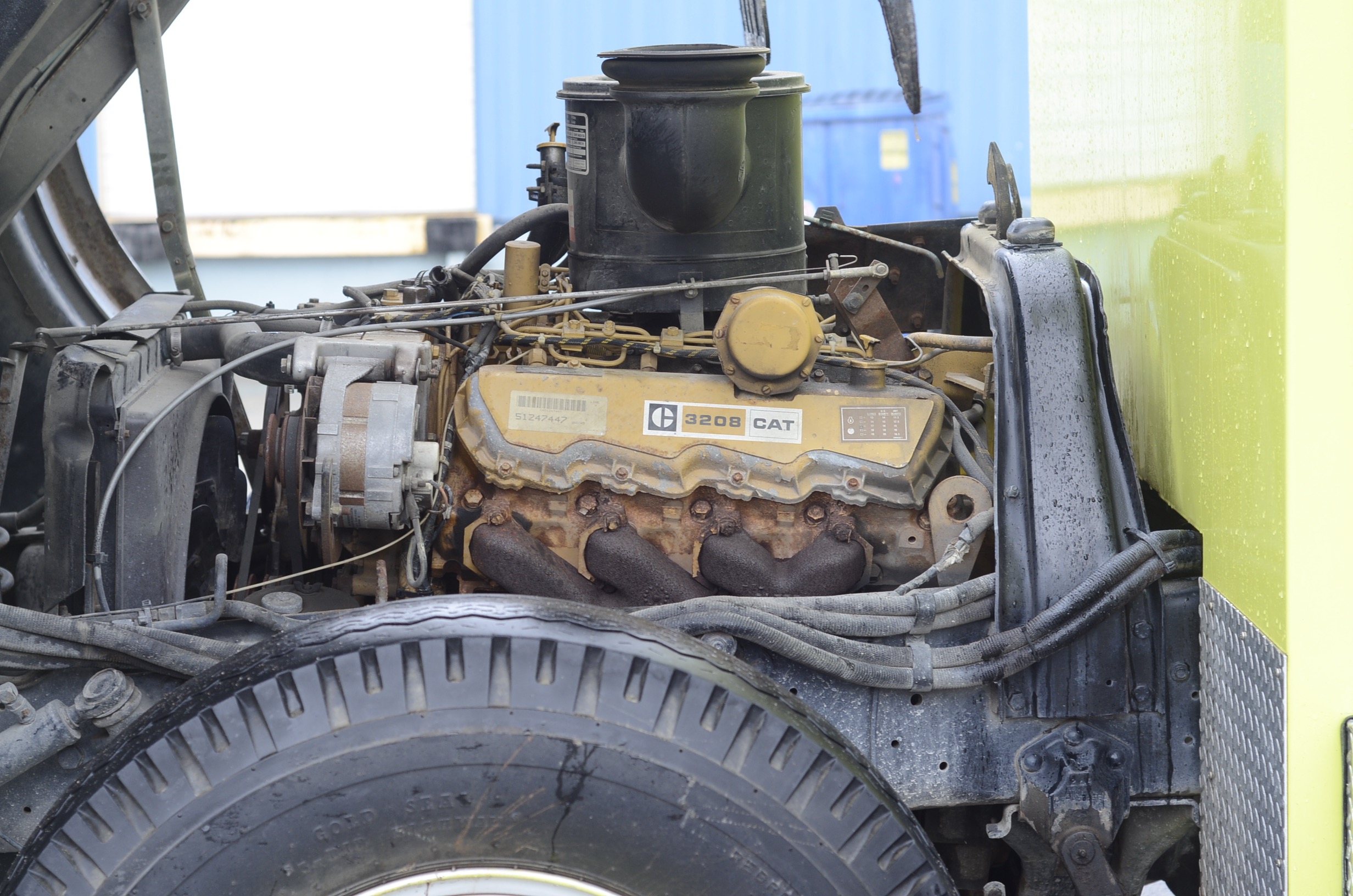 1985 Ford Chartreuse Fire Truck | EBTH