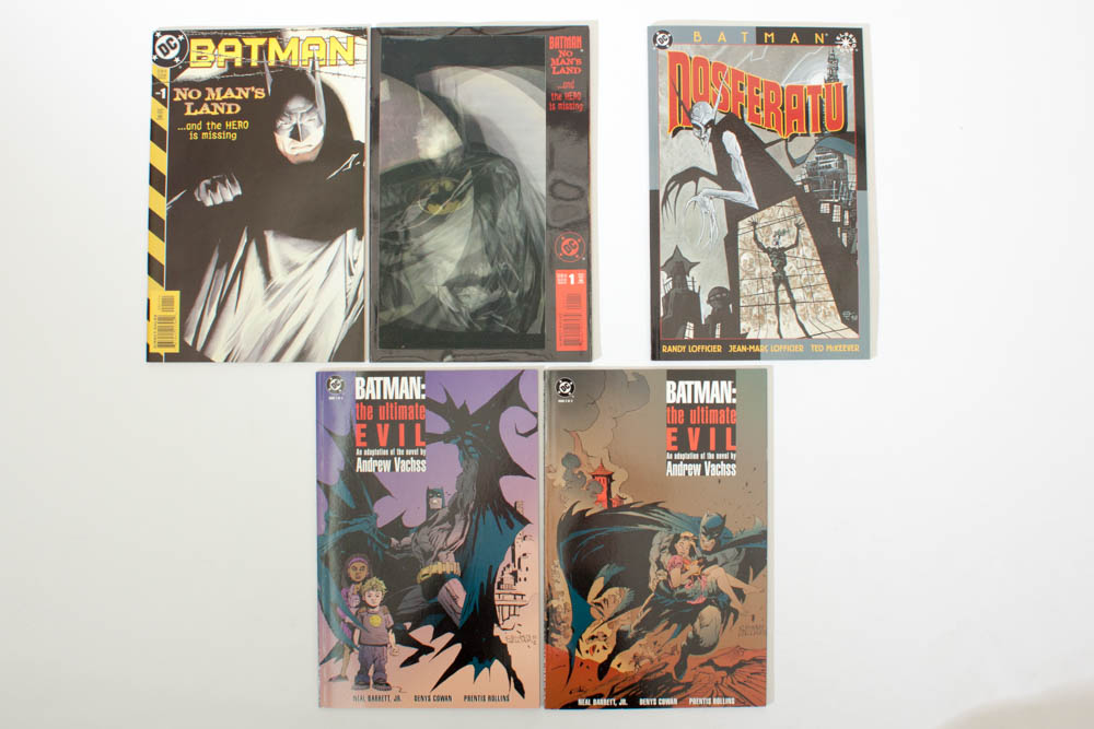 Collection of DC Batman Comics, Including Manbat, Nevermore, and Mor | EBTH