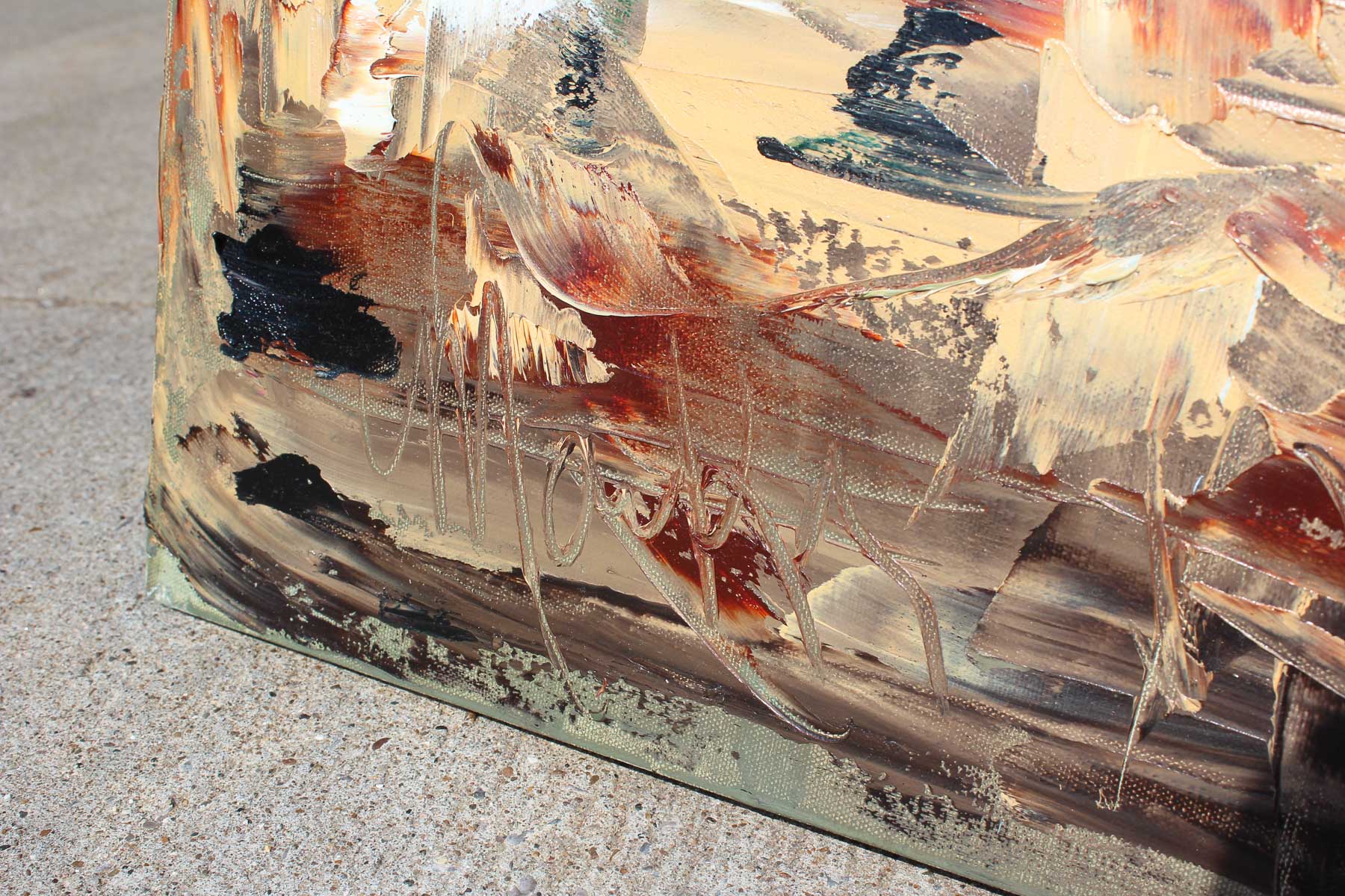 Mark Carson English Original Oil on Canvas Painting | EBTH