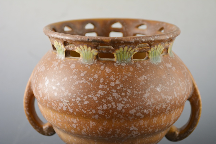 Roseville Pottery "Ferella" Footed Urn | EBTH