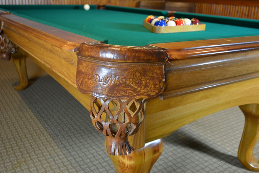 AMF PlayMaster Fairfax Billiard Table and Cue Sticks | EBTH