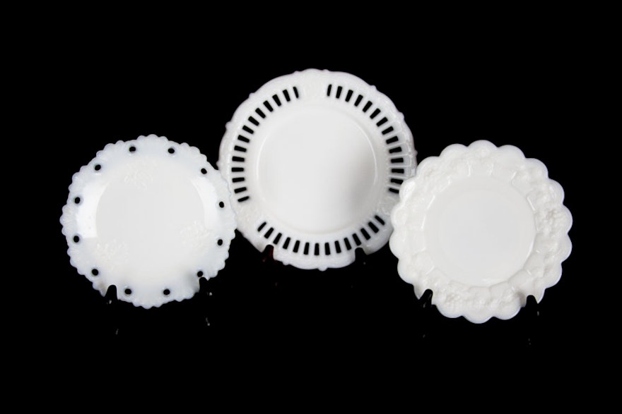Vintage Milk Glass Collection Ebth