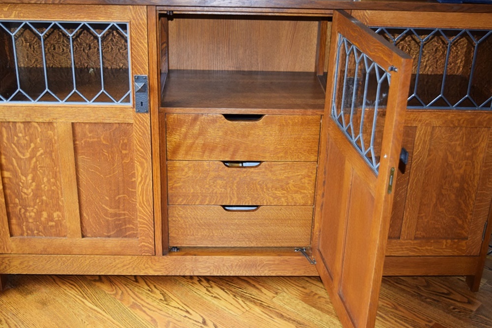 Stickley Mission Collection Three Door Display Buffet | EBTH