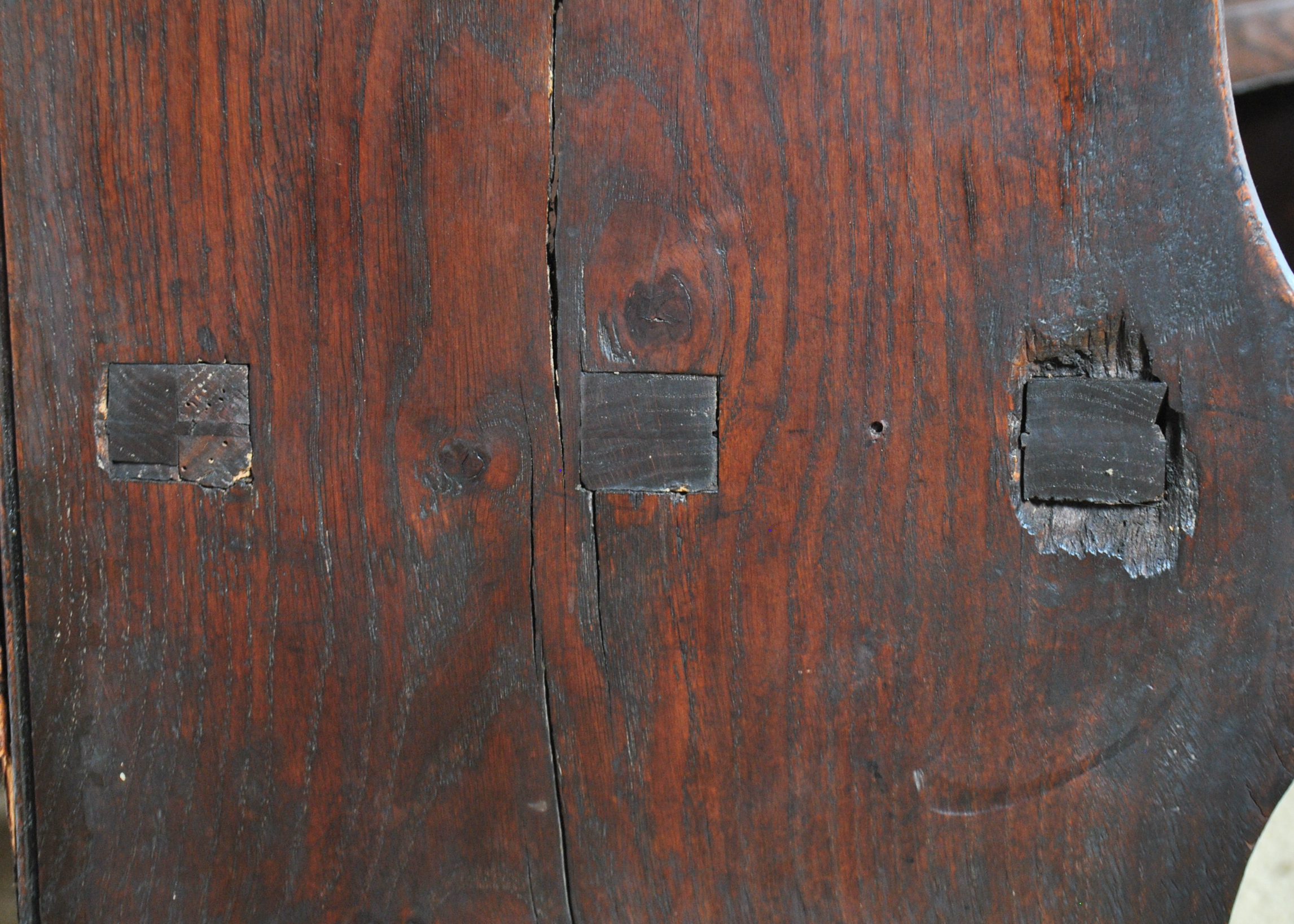 Antique Wooden Bow Back Bench | EBTH